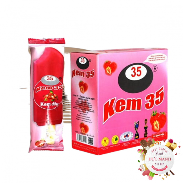 Kem 35 Tràng Tiền Vị Dâu - Nhà Phân Phối Kem Tràng Tiền 35, Kem Merino ...