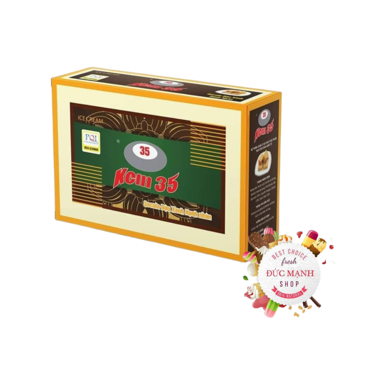 Kem 35 Hộp kem socola đậu xanh hạnh nhân - Nhà Phân Phối Kem Tràng Tiền ...